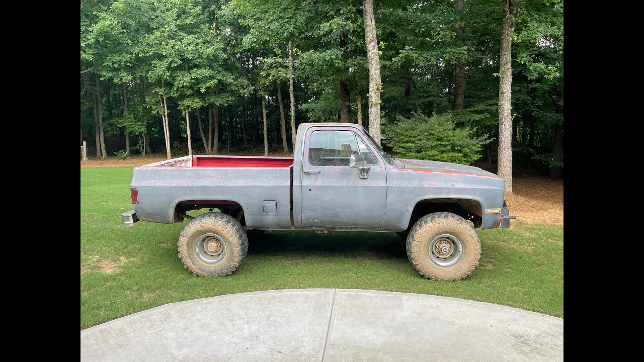 84 Chevy K10 Square Body ep1 - First Wash in Years!! Good and Bad ...