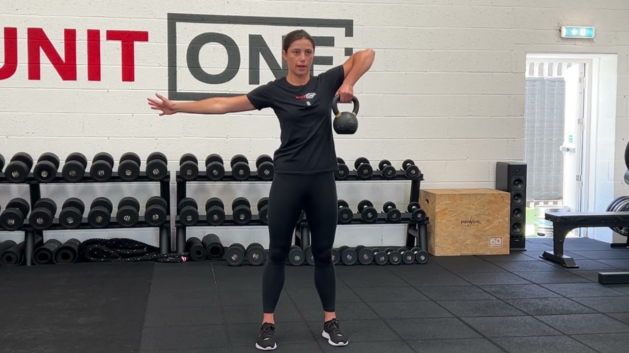 KB Upright Row - YouTube