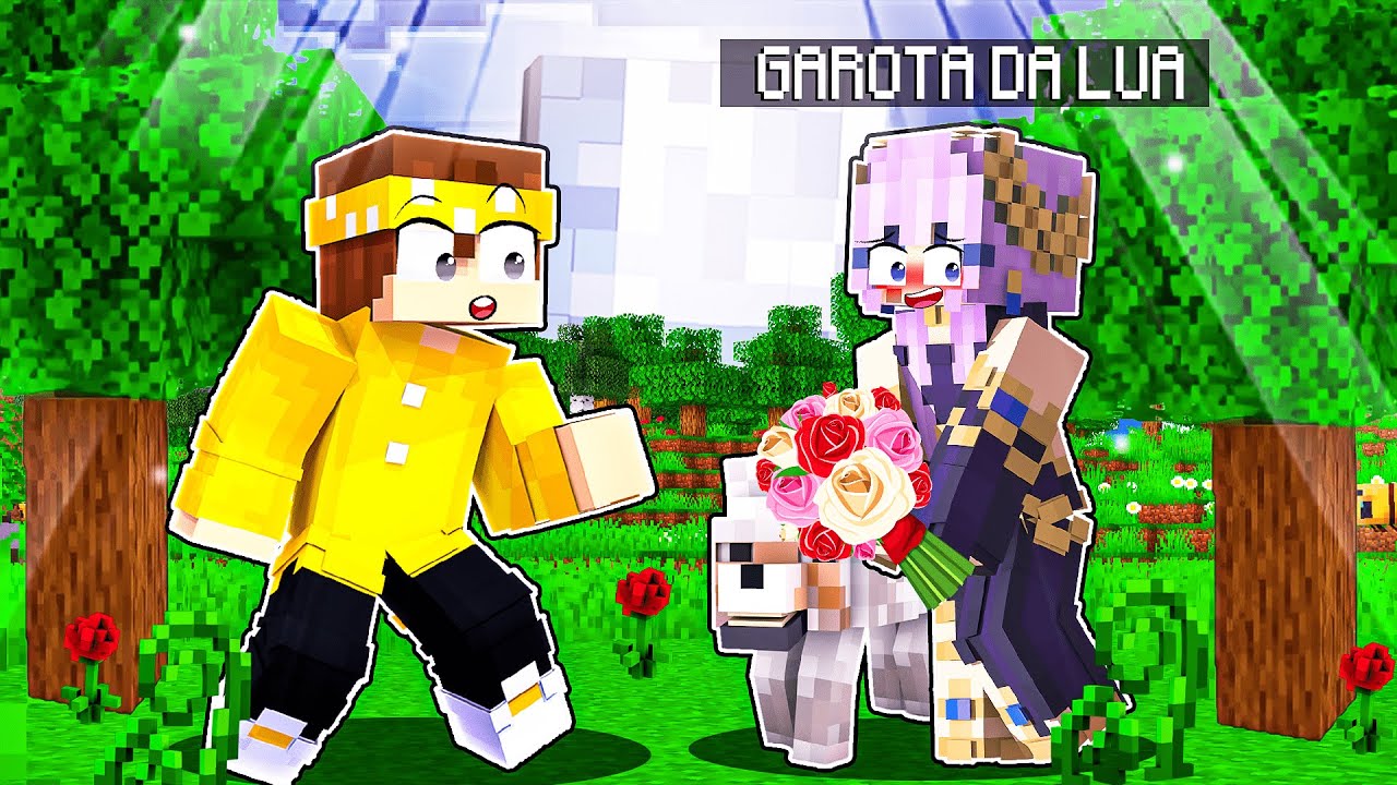 ALEX MONTE está NAMORANDO com a GAROTA DA LUA no MINECRAFT ‹ Alex › - YouTube
