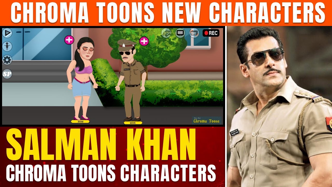 Chroma Toons Chulbul Character | Chroma Toons New Update | Chroma toons ...