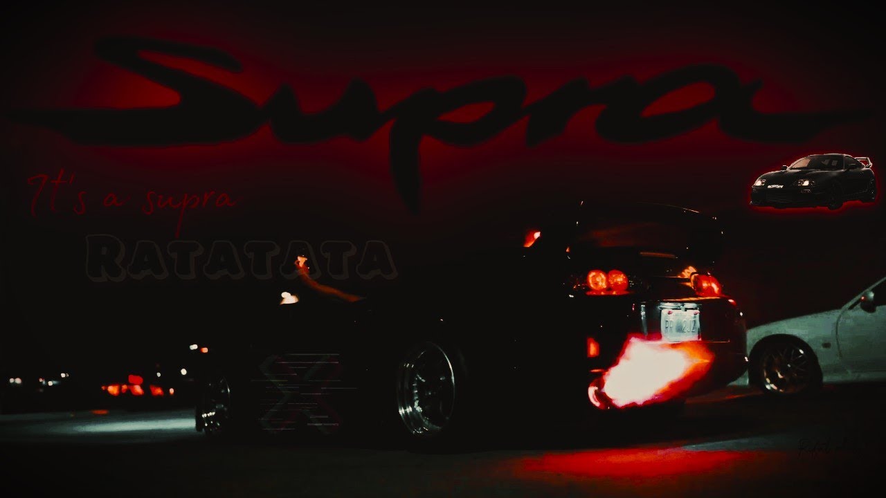 Toyota Supra mk4. The god of fire flame.#toyota #toyotasupra #supra # ...