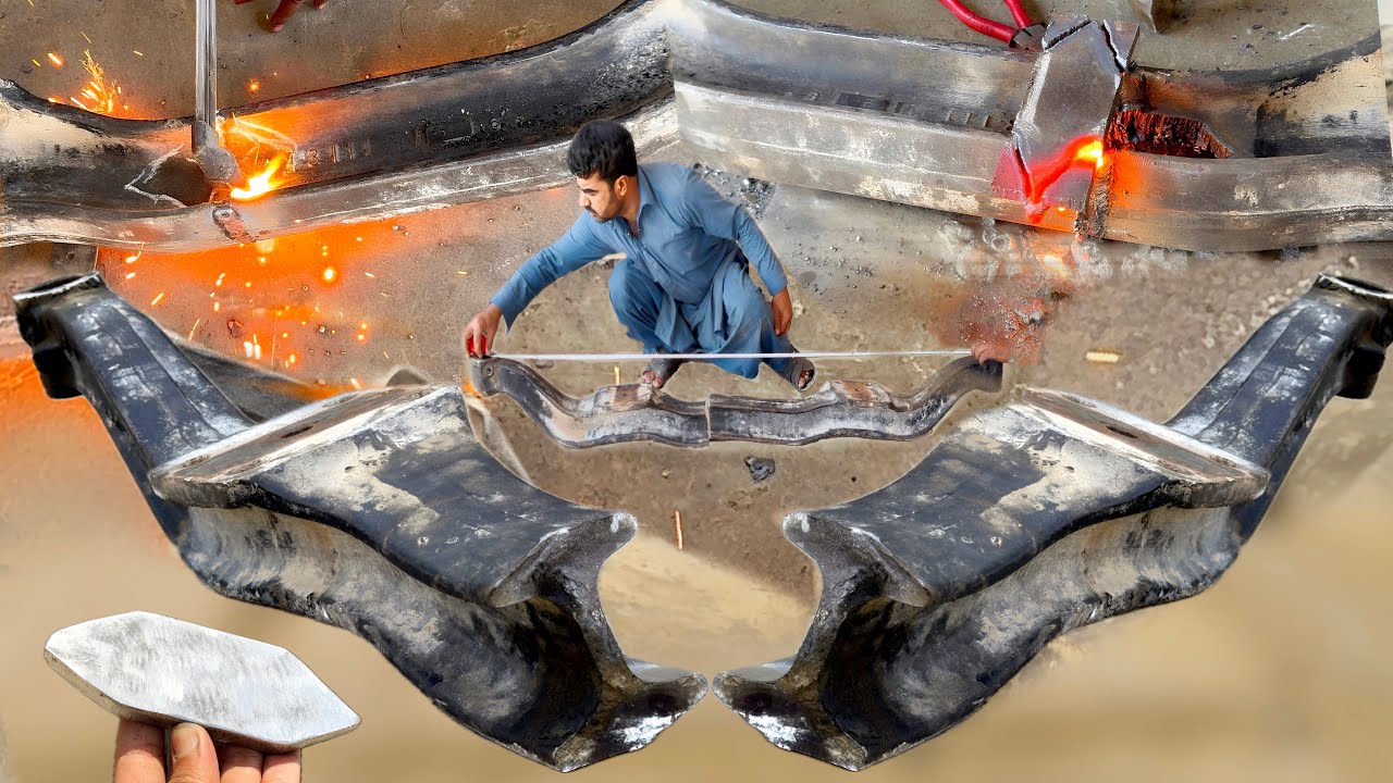 Shop Life: How I Fixed a Totally Destroyed Front Axle || Fixing a ...