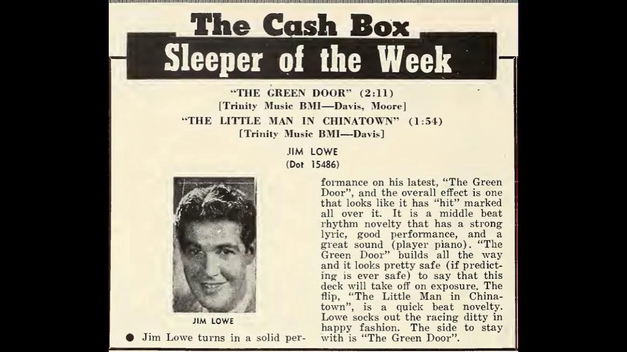 (The Story Of) The Little Man In Chinatown (Davie) - Jim Lowe with the High Fives (July 1956 ...