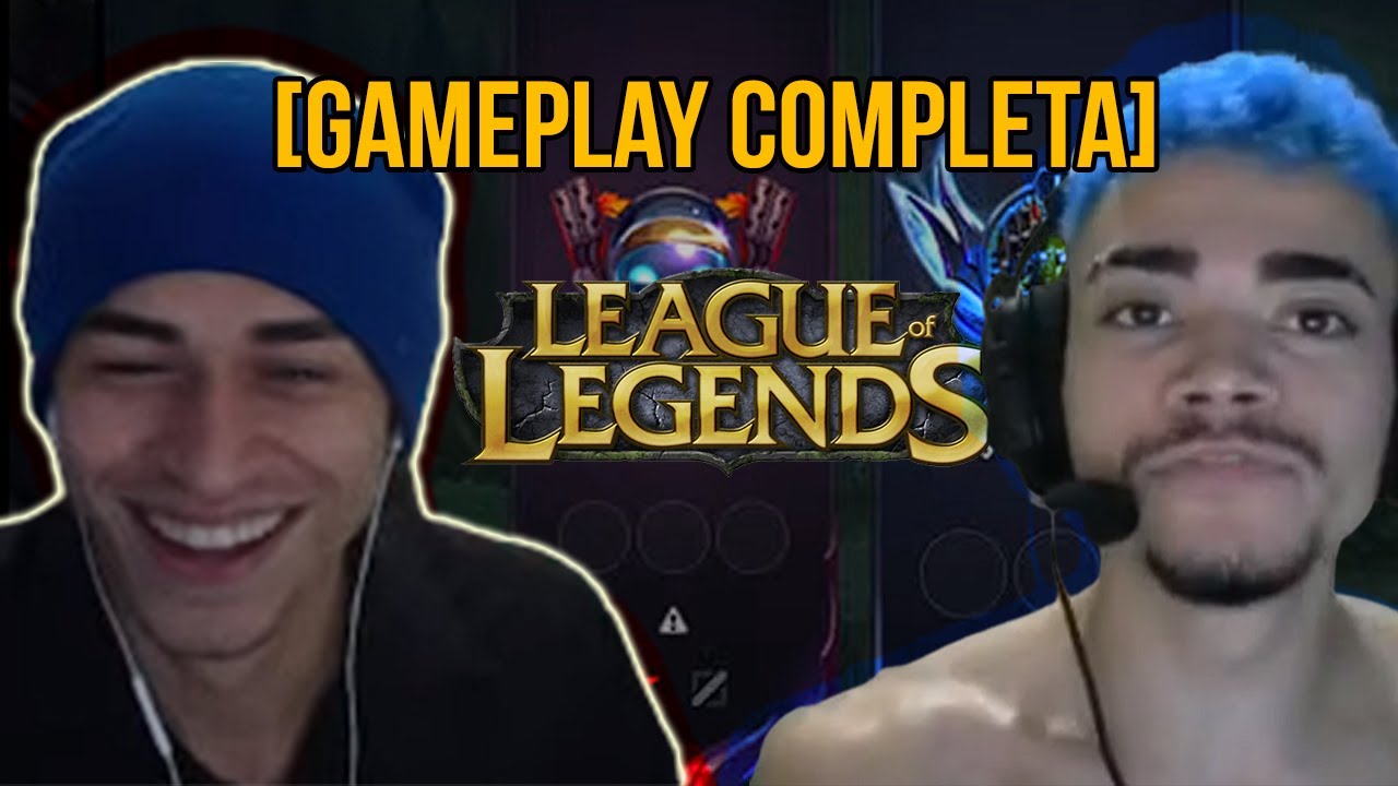 33 MINUTOS DE MUCALOL E GRENINJA JOGANDO LOL FALANDO ABSURDOS [GAMEPLAY ...