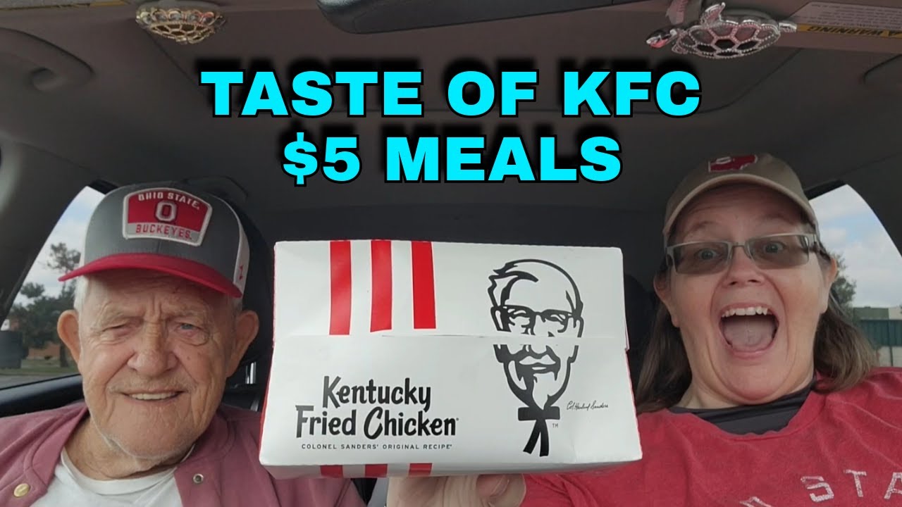 KFC $5 Meals Review **Taste of KFC $5 Meals #foodreview #fastfood #kfc ...