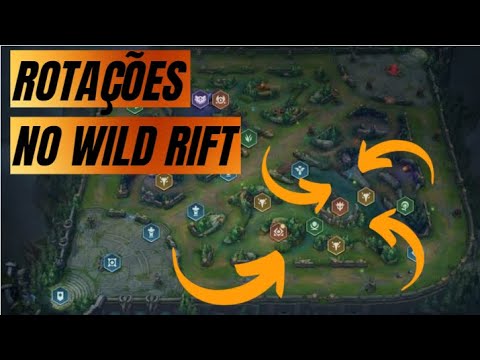 Como fazer rotação no League of Legends Wild Rift - YouTube