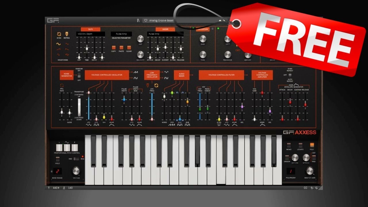 【Limited Time Free!?】$75→$0! Best Free ARP Axxe Synth VST Plugin 2024 ...