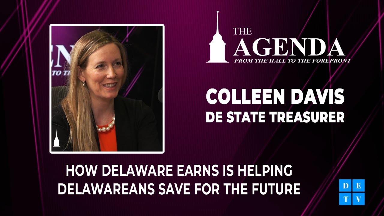 DETV's The Agenda | DE State Treasurer Colleen Davis | Delaware EARNS ...