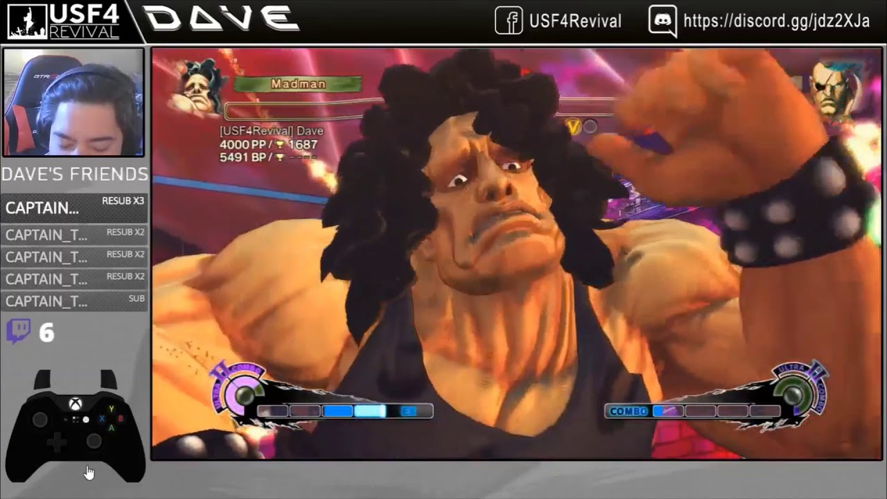 USF4 - Dave (Hugo) Vs Cancelito (Ryu, Sagat, Evil Ryu) casual Set - YouTube