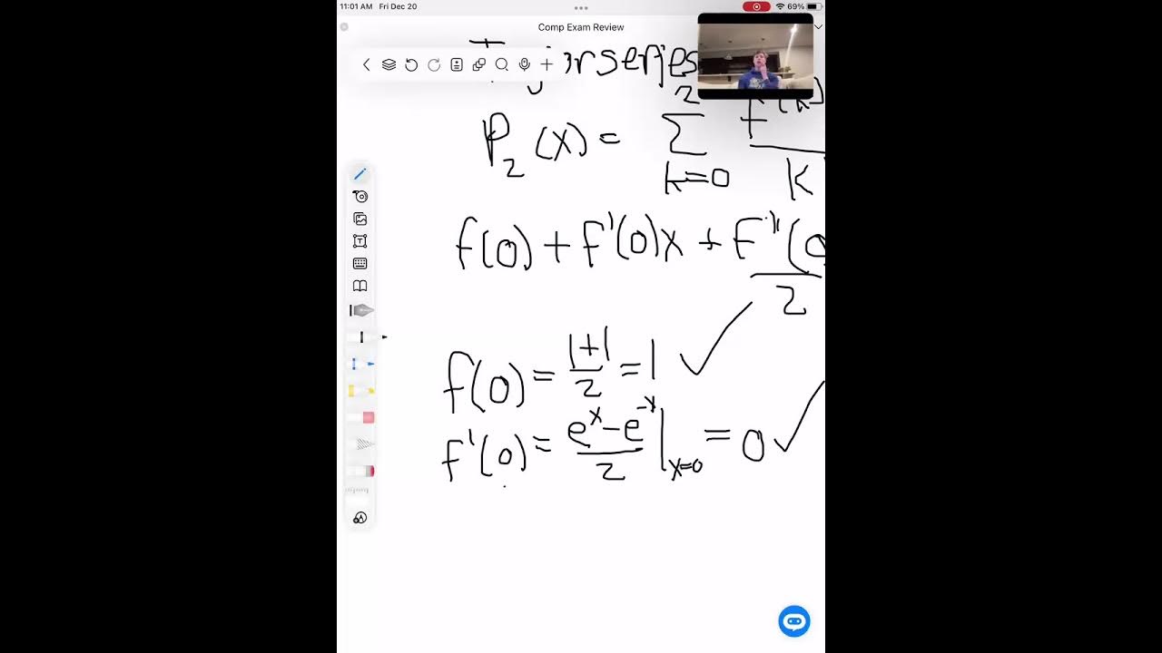 Approximating functions with Taylor/Maclaurin series - YouTube