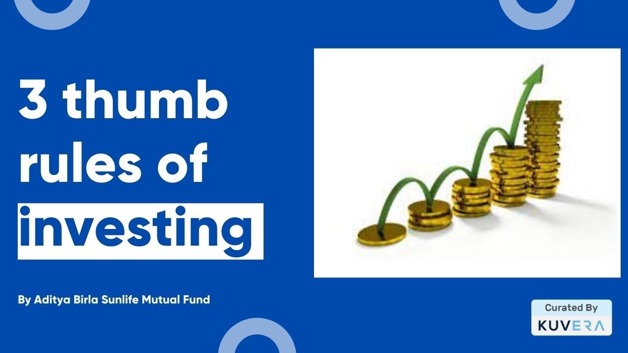 3 Thumb Rules For Investing || Best of Investor Education - YouTube