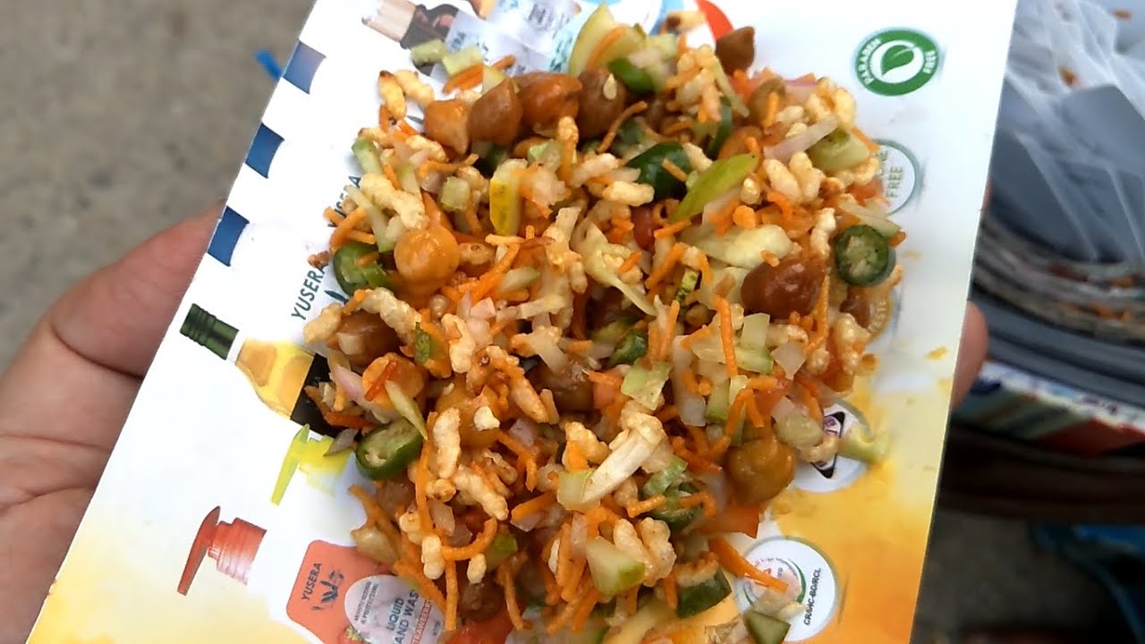 Badam | Chanachur | Baro Vaja Makha | Bengali Street Food - YouTube