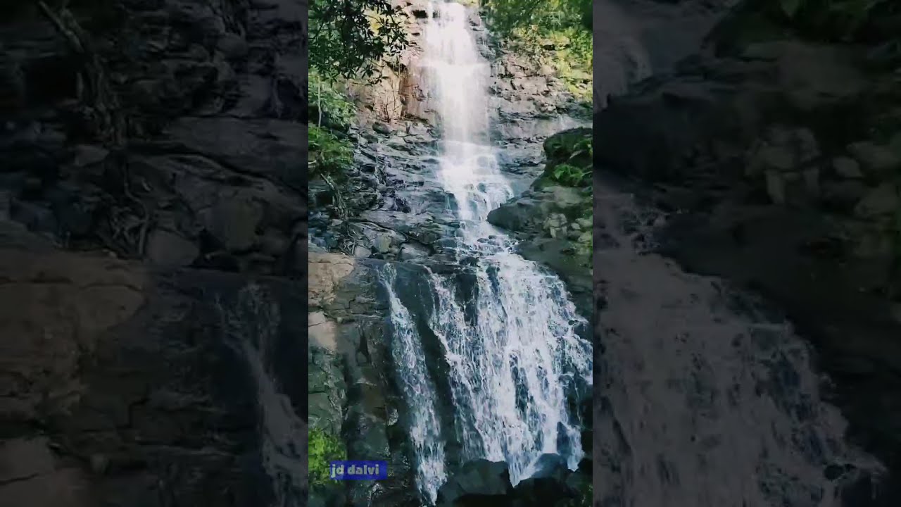 Vangan waterfall Gujarat, Vansda|| - YouTube