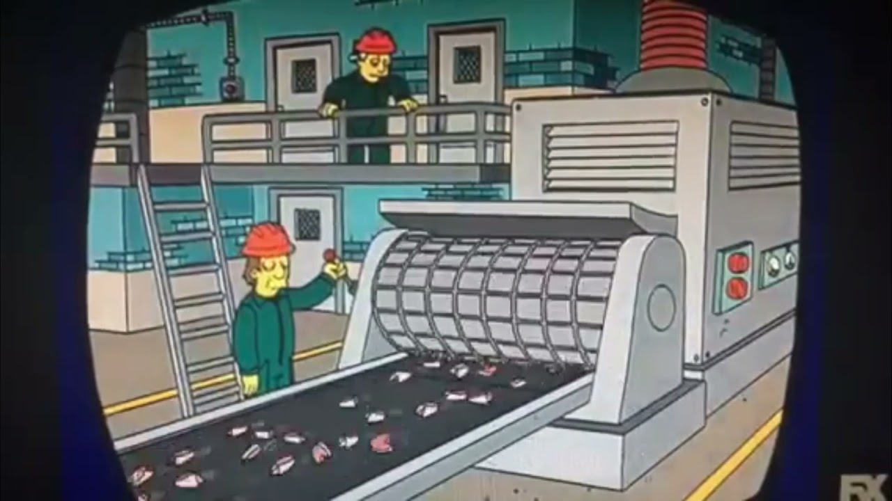 Farmer Billy's Bacon Factory - The Simpsons (Disney 2004) - YouTube