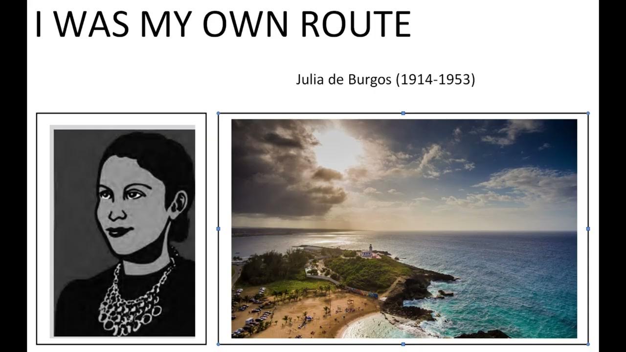 I Was My Own Route || Julia de Burgos Short Biography in Nepali ...