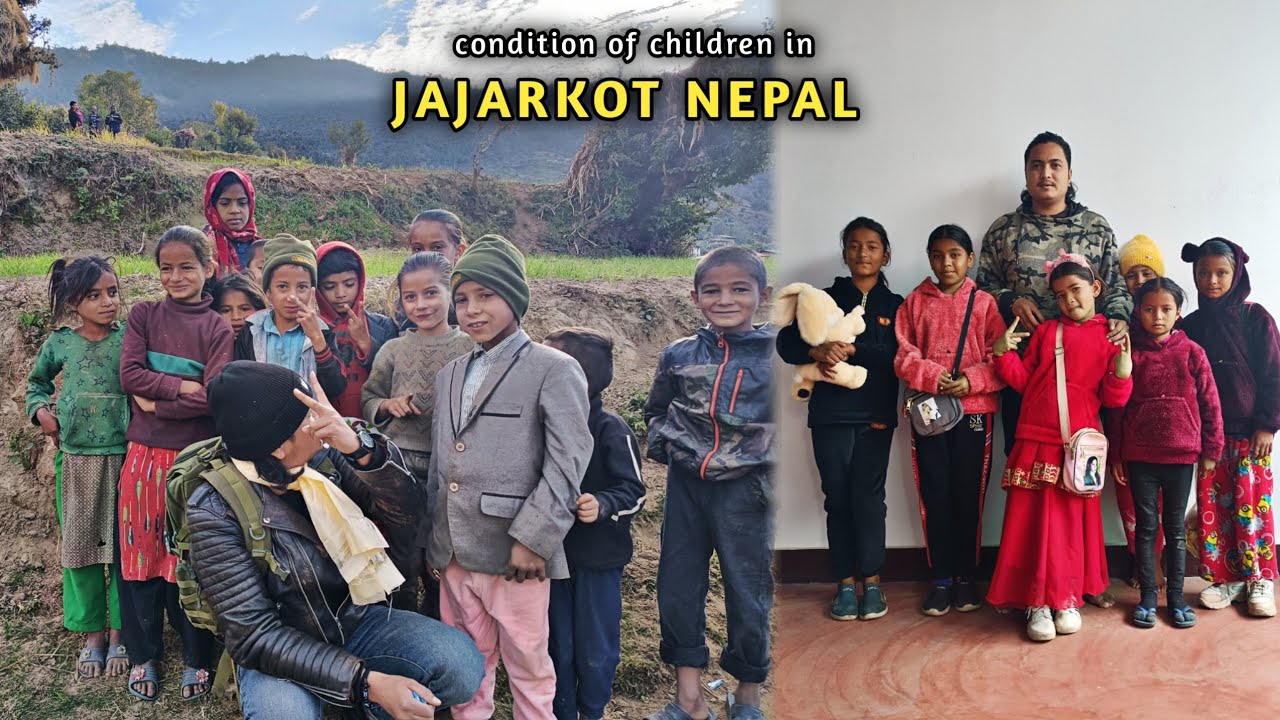 We Rescued Childrens from Jajarkot Nepal after Earthquake 🇳🇵 || Rahat ...