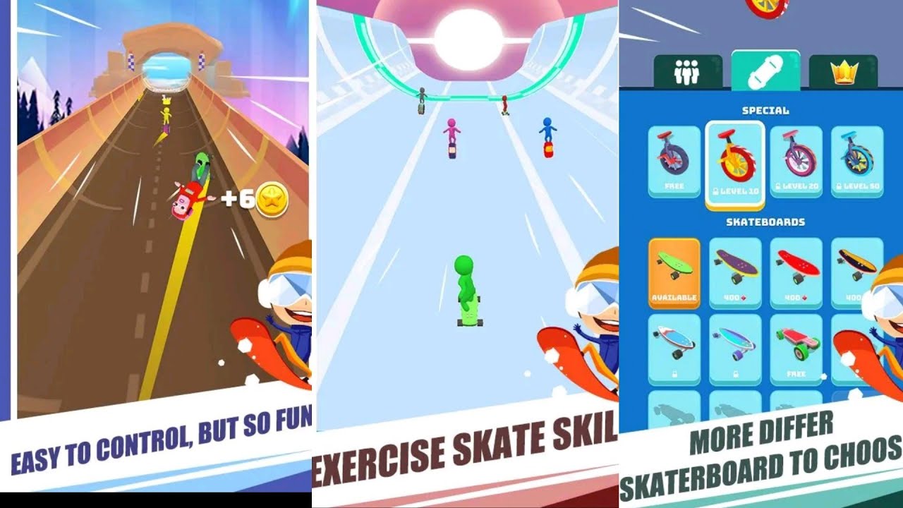 Skater Rush 2020 _ Gaming Gogol - YouTube
