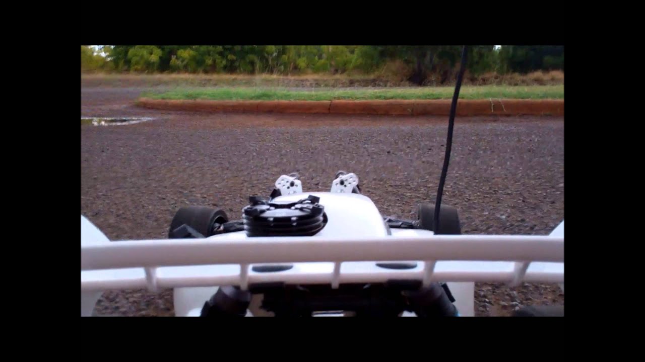 Team Vertex VTX-B1R 1/8 R/C Nitro Buggy Parking Lot Run - YouTube