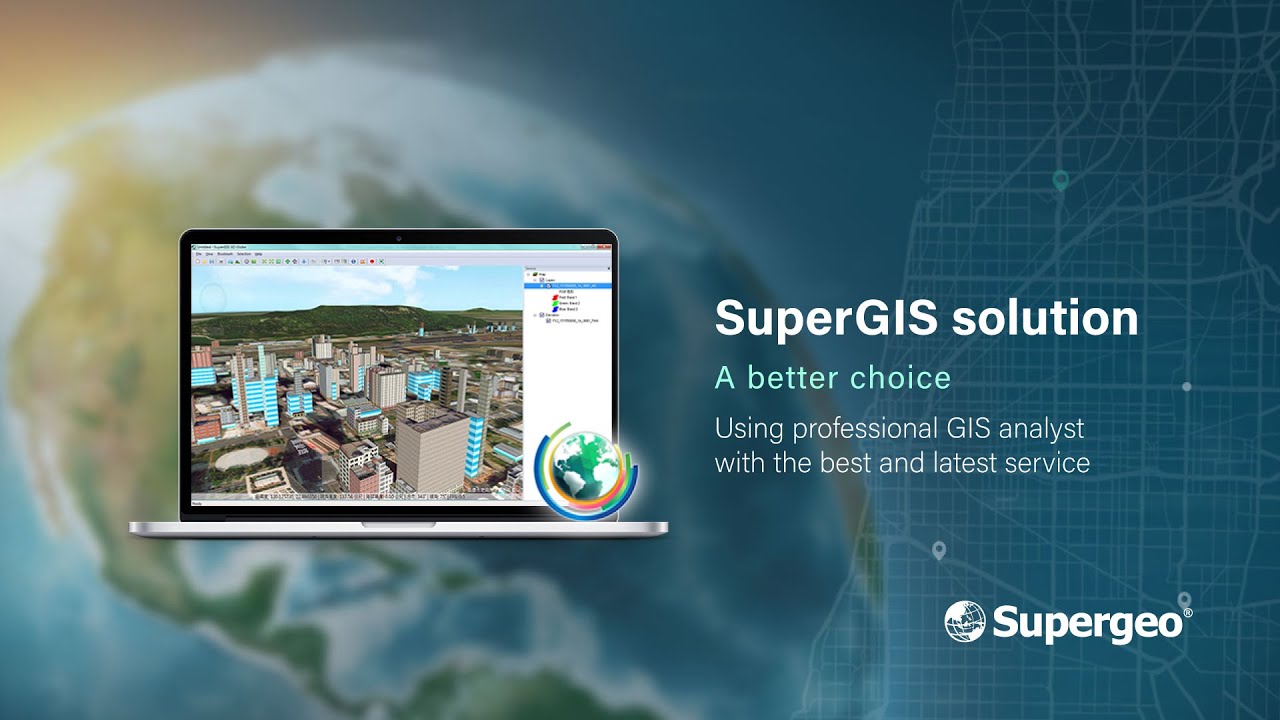SuperGIS Desktop Tutorial - 套用坐標系統 - YouTube