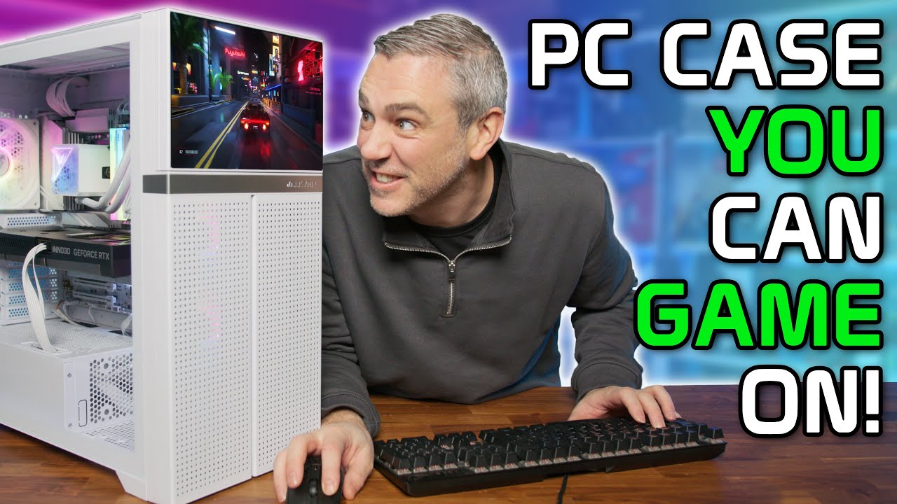 Building An All In One Gaming PC! [No Monitor Needed] - YouTube