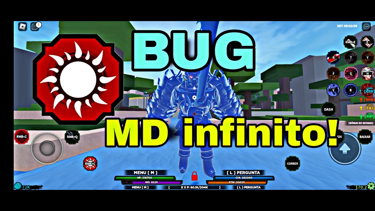🔴Bug de ⚠️MD INFINITO⚠️ Shindo Life roblox 2k22 ️ - YouTube