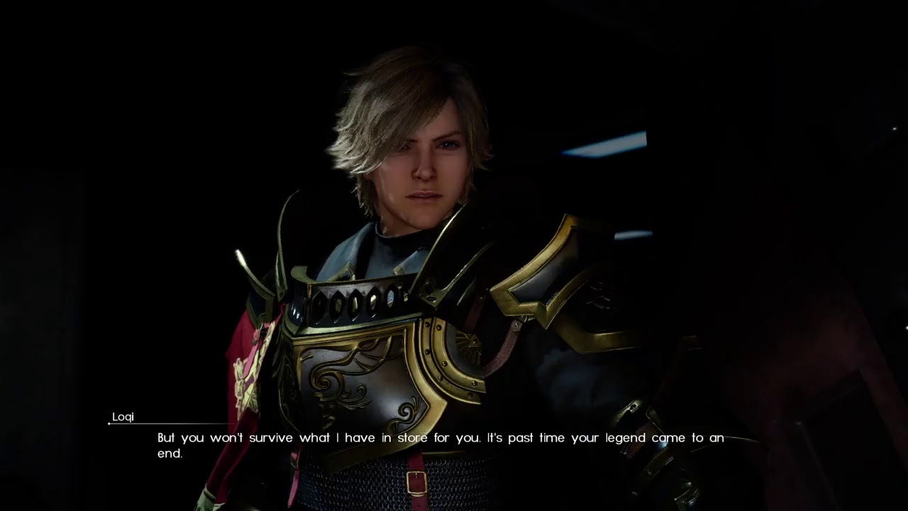 FINAL FANTASY XV - BOSS LOQI FIGHT - YouTube