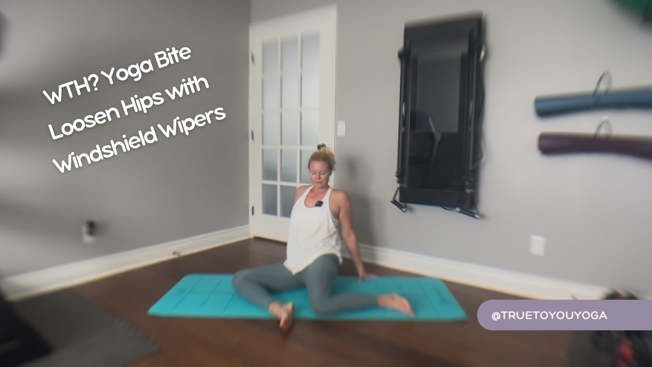 🌀 WTH? Yoga Bite - Windshield Wipers for Hip Mobility | Improve ...