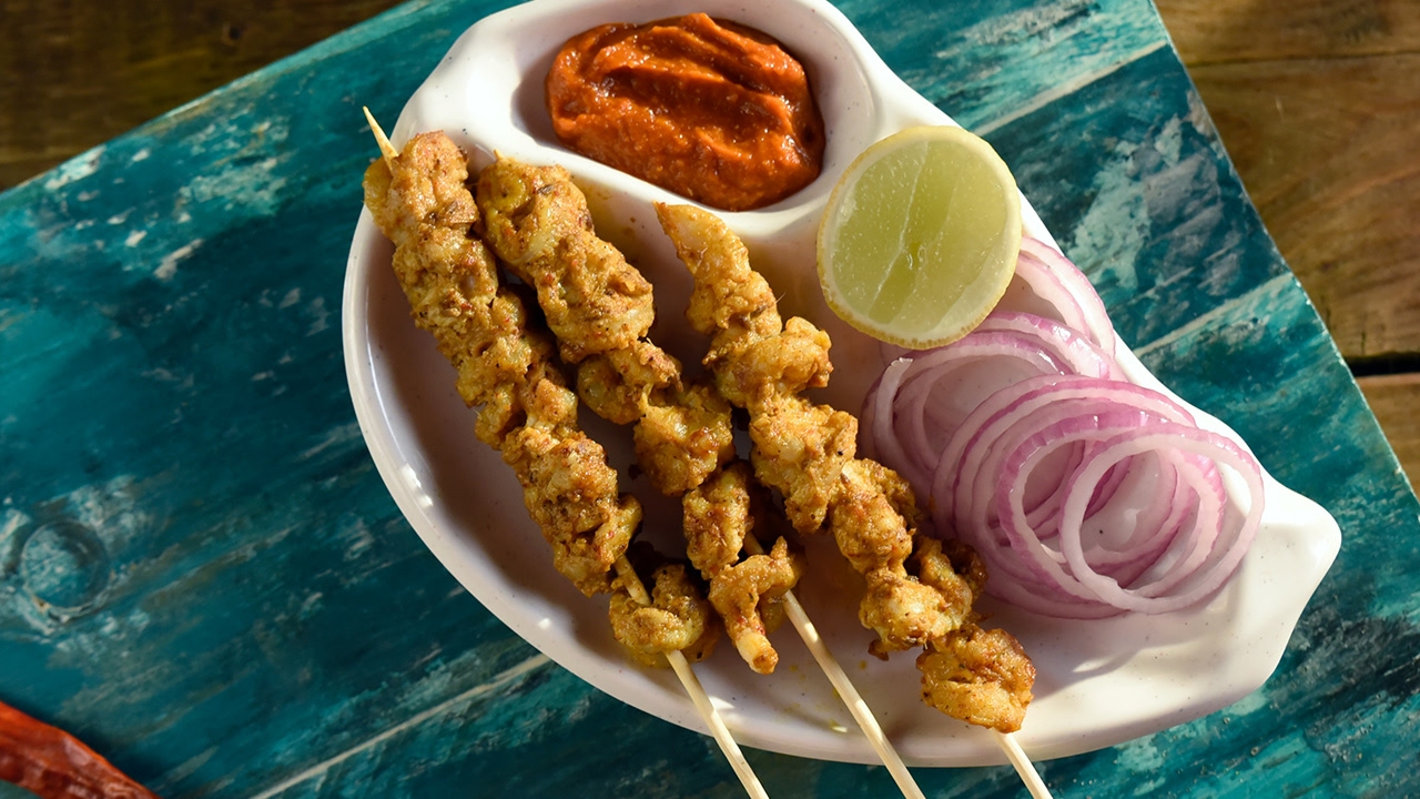 Masala Prawns Sticks Recipe | How to Make Masala Prawns Sticks - YouTube
