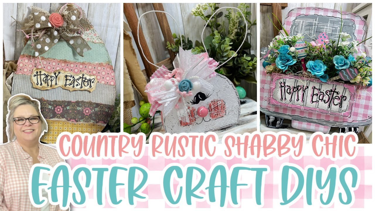 Easter Craft DIYs Country Rustic Shabby Chic 🌸🌿🐰 🛻 Country Charm by ...