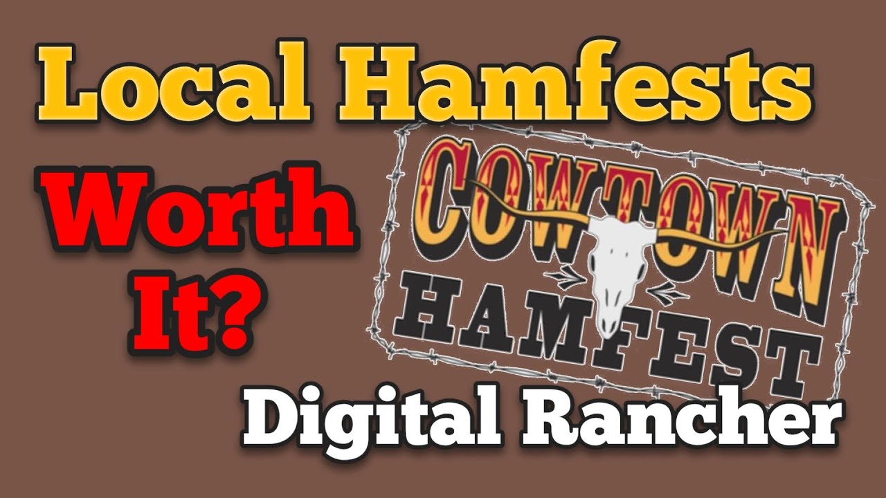 I Drove An Hour To The Cowtown Hamfest, Was It Worth It? - YouTube