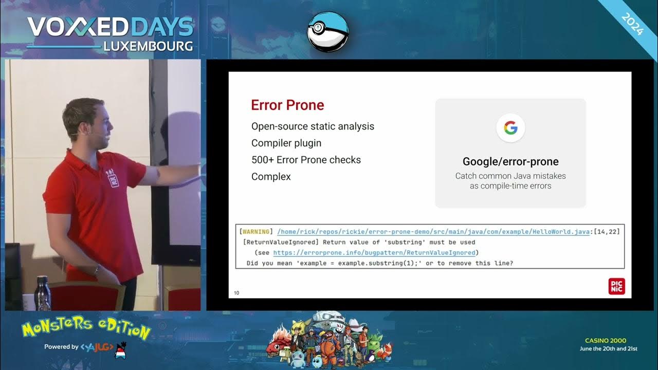 Automatically improving Java codebases with Error Prone (Rick Ossendrijver) - YouTube