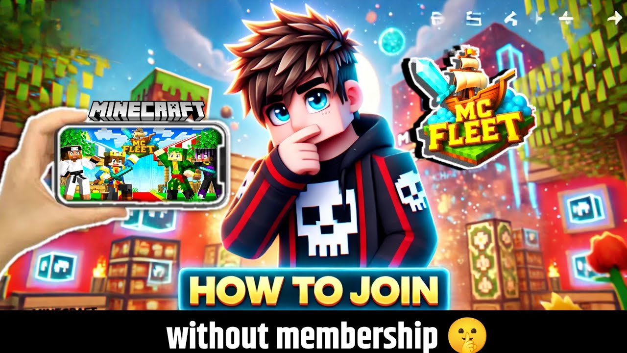 How to Join MCFleet Server in Minecraft PE Without Membership | All ...