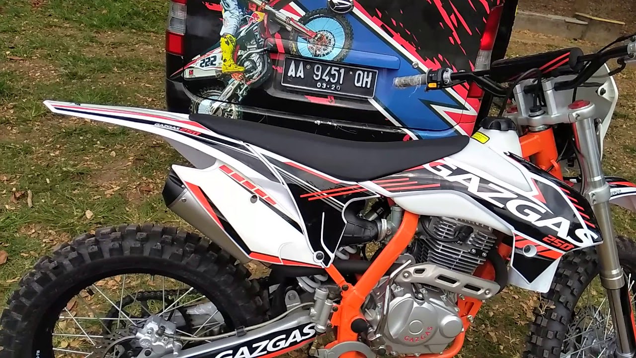 GAZGAS HUMMER PRO 250CC - YouTube