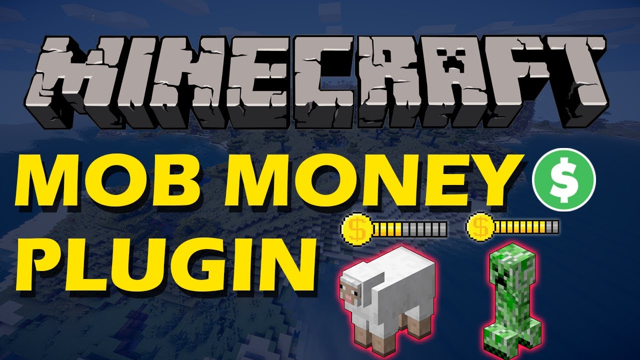 Earn mob rewards in Minecraft with Mob Money Plugin - YouTube