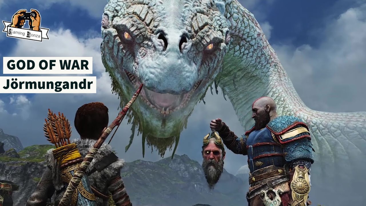 GOD of WAR 4 | Jörmungandr | World Serpent - YouTube