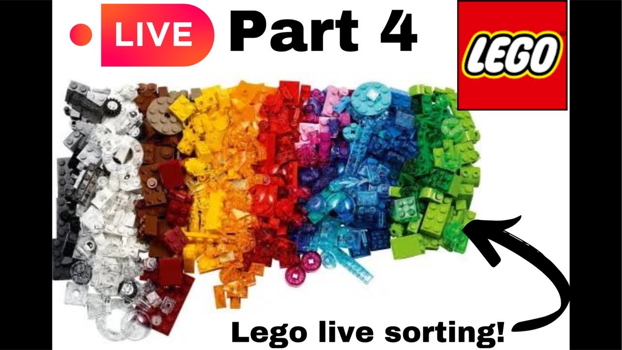 LIVE (Part 3) Live Lego sort and friendly Chat - YouTube