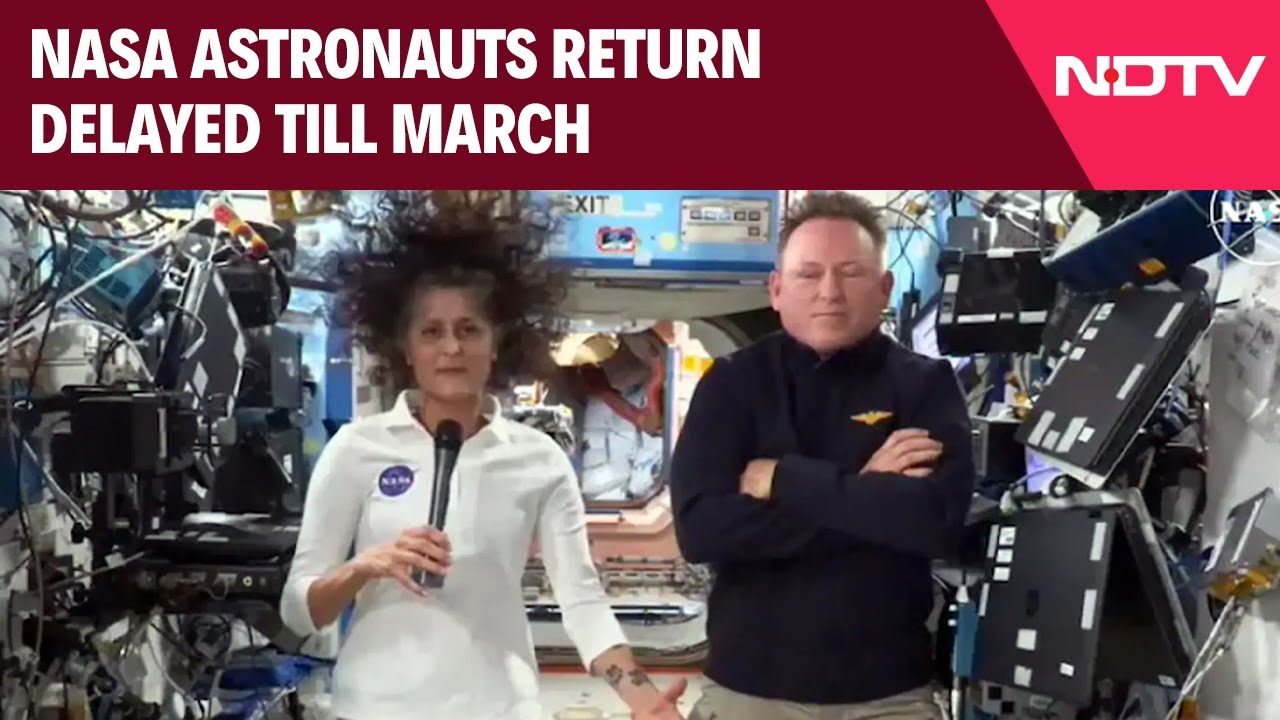 NASA Again Delays Return Of Astronauts Stranded On Space Station - YouTube