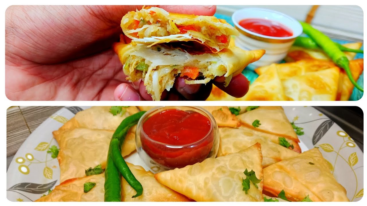 Chicken Chinese Samosa for Ramadan Iftar|| Special snacks For Iftar ...