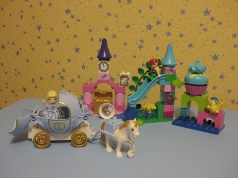 LEGO DUPLO Карета Золушки, ЛЕГО ДУПЛО 6153 - YouTube