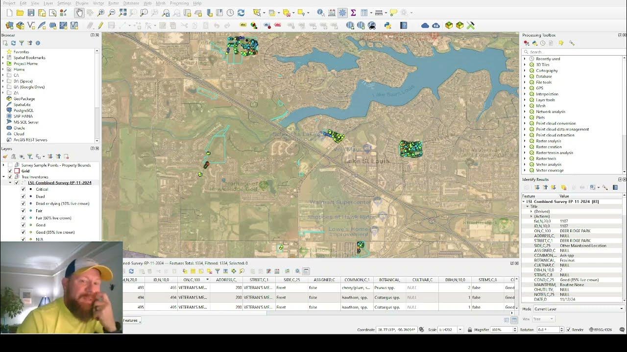 Lake Saint Louis Tree Inventory: A QGIS-Powered Journey into Urban Forestry 🌳💻 #QGIS #GIS - YouTube