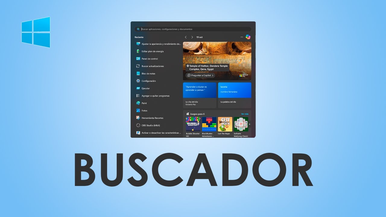 El Buscador de Windows 11 - YouTube