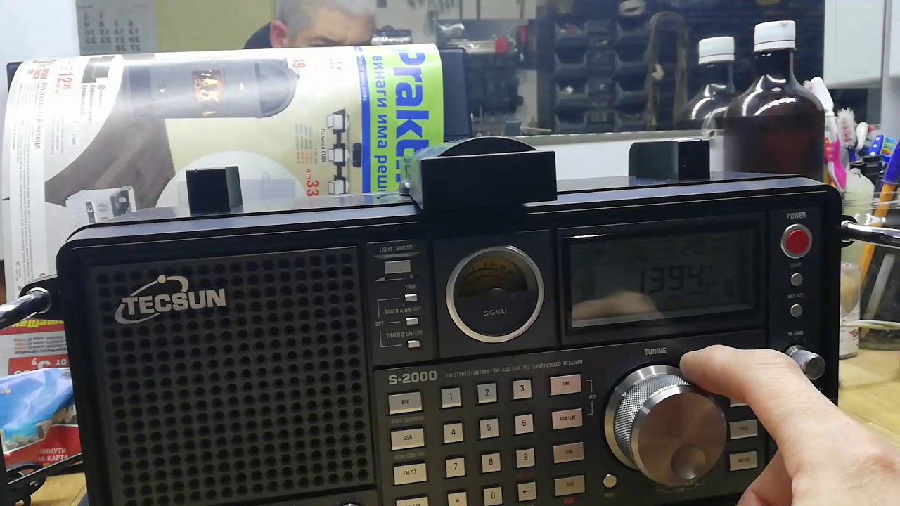 Tecsun S2000 какви радиостанции приема. Част 2 - YouTube