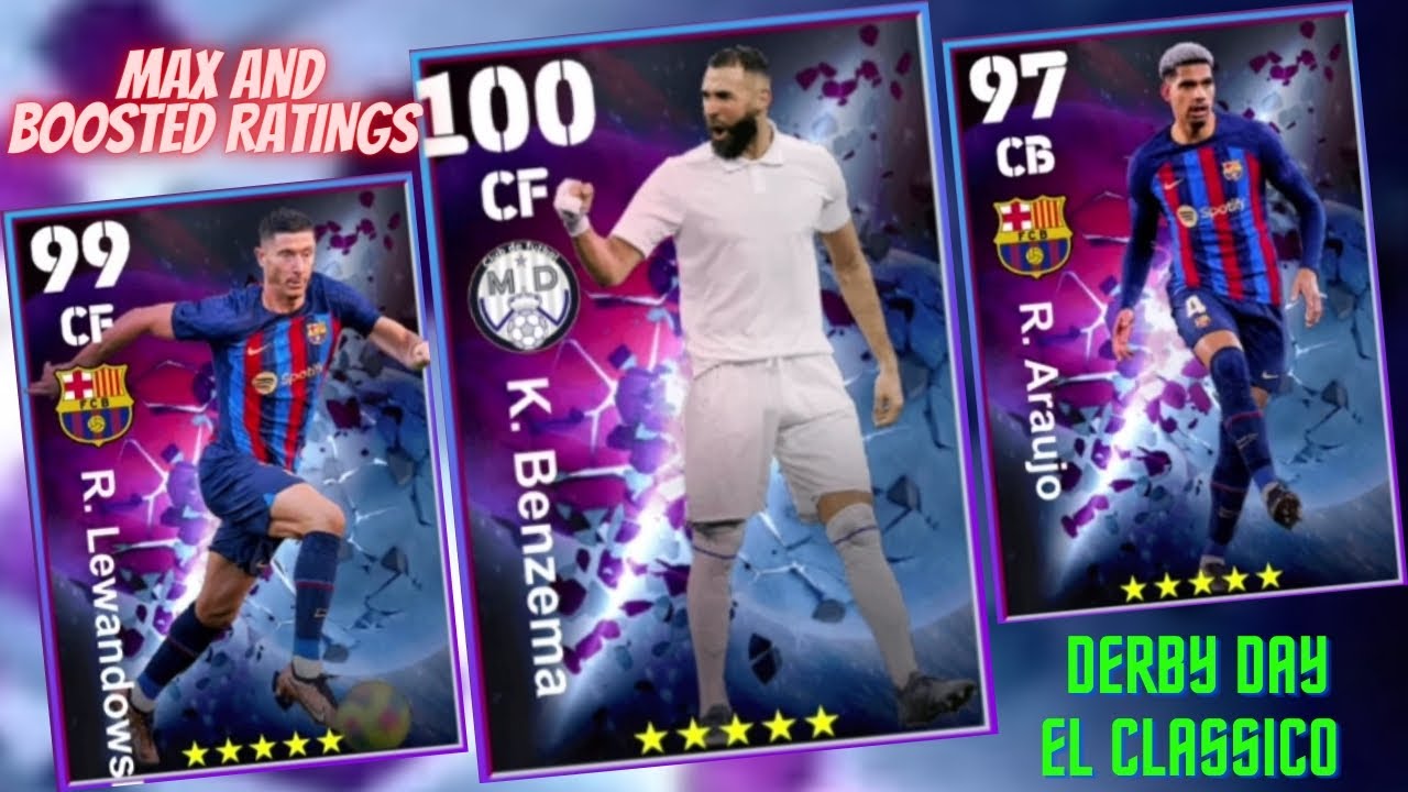 Upcoming Monday [CONFIRMED] El Classico Derby Day Pack in eFootball 🔥 ...