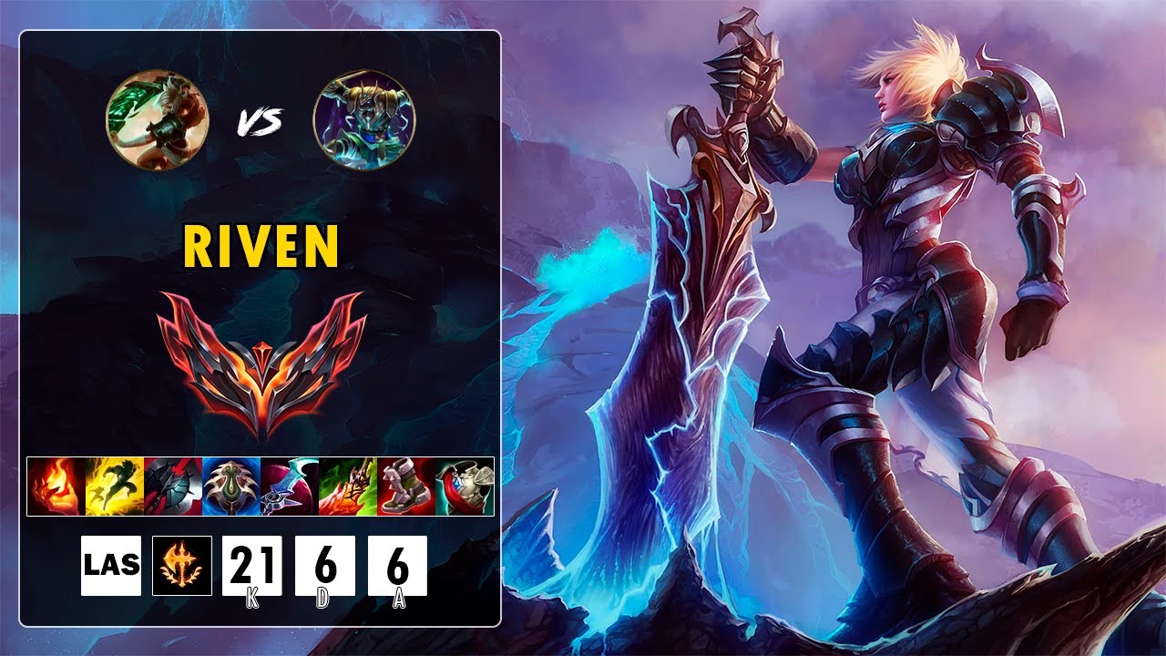 Riven vs Nasus: 🤩🌟💫 Una Lección de Liderazgo con Riven al Rescate ...