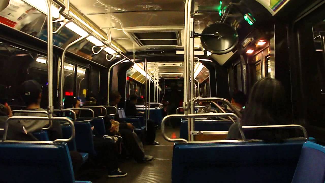On-Board 2000 New Flyer D60HF 1022 [ ex-5502 ] On A Kew Gardens Bound ...