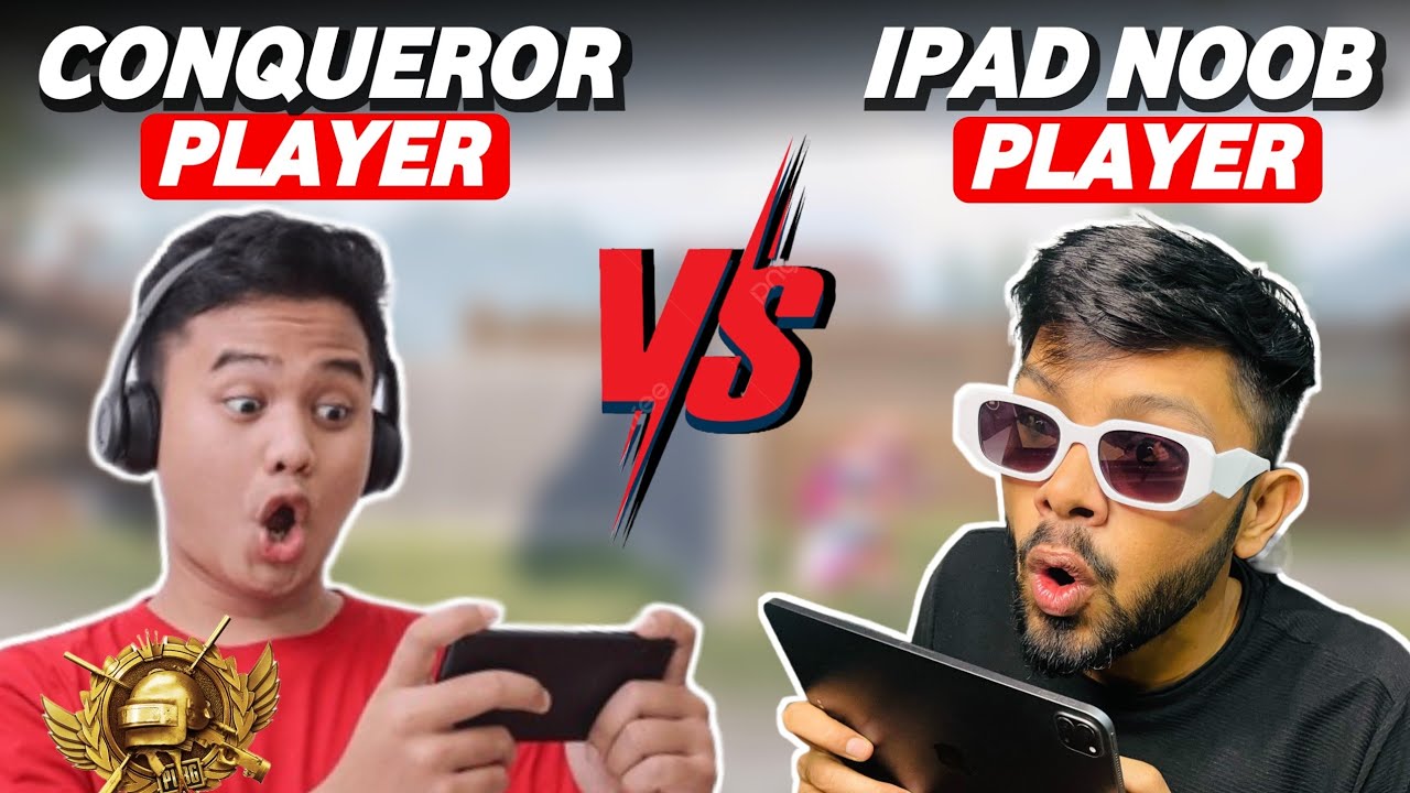Pro Conqueror Player VS iPad Noob Player | M24 Match Sniper Only - BGMI - YouTube