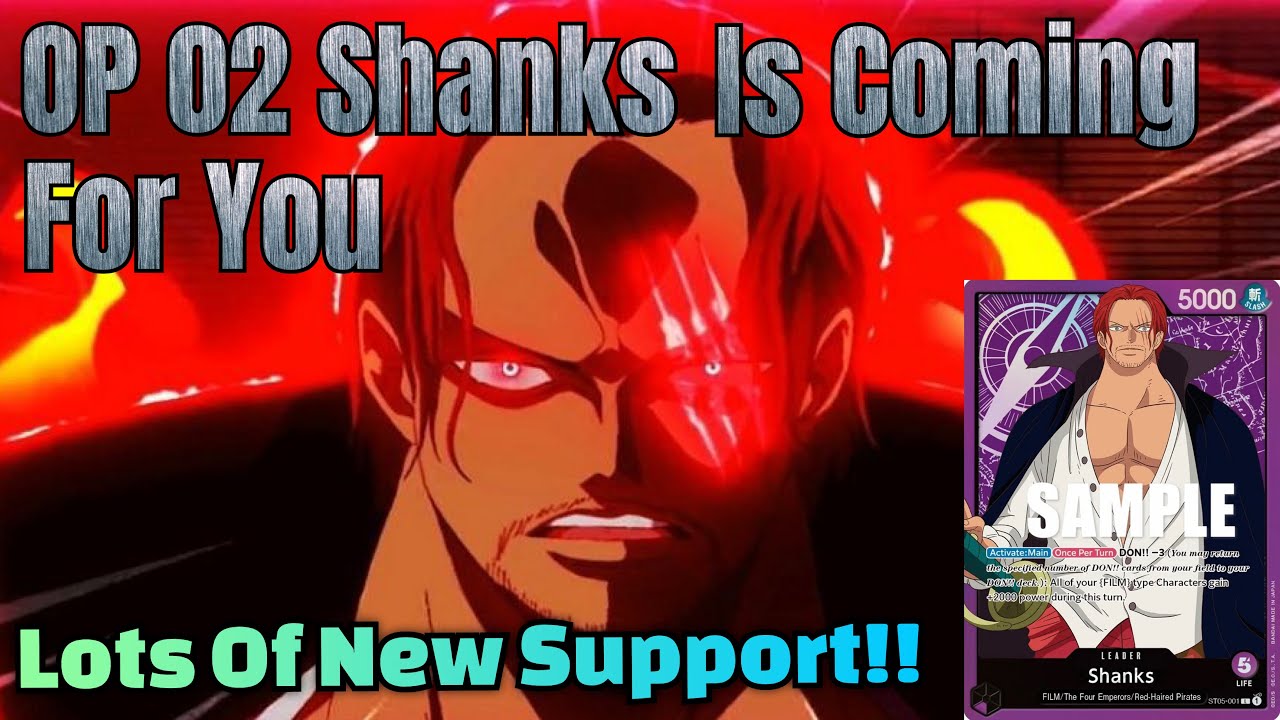 Op 02 Purple Shanks Deck Profile! Paramount War Help Arrives! - YouTube