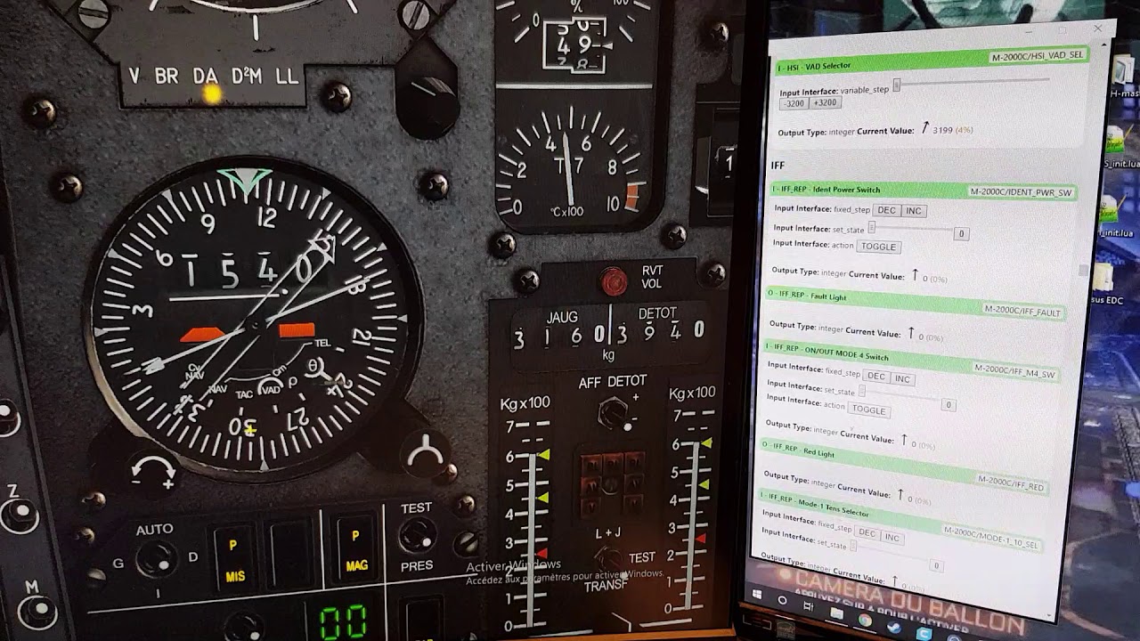 DCS test HSI VAD Selector dcs bios / control ref - YouTube