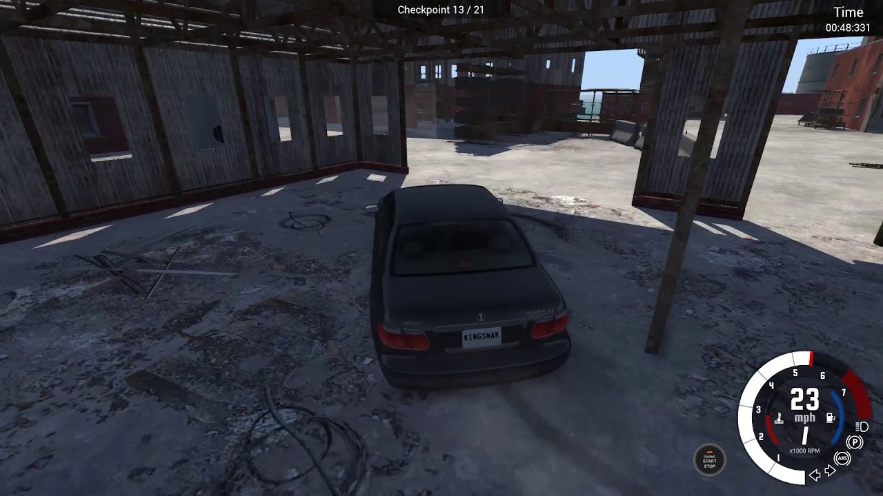 BeamNG Drive Scenario: Port Escape 1m 27s 214ms - YouTube