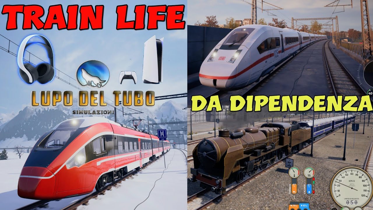 Train life: Da dipendenza! #trainlife @Nacon @Simteract #trainlife #ps5 ...